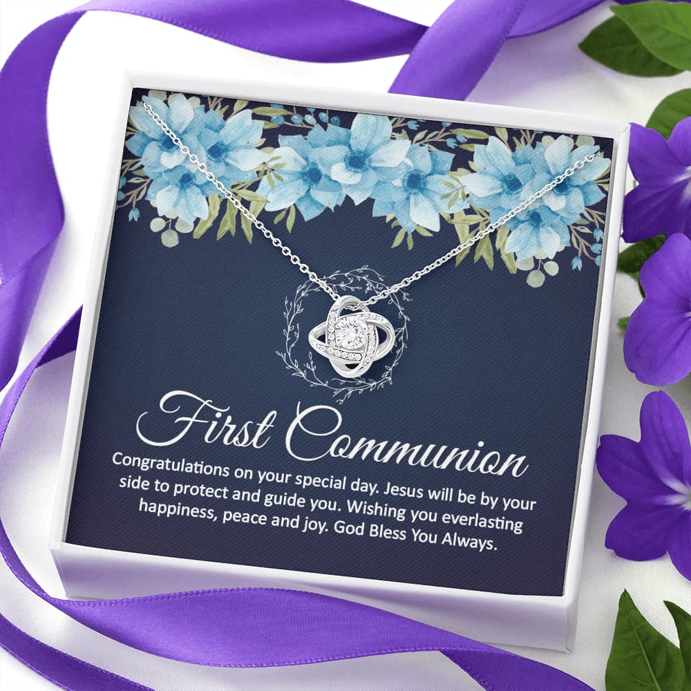 First Communion Necklace Gift 1st Communion
